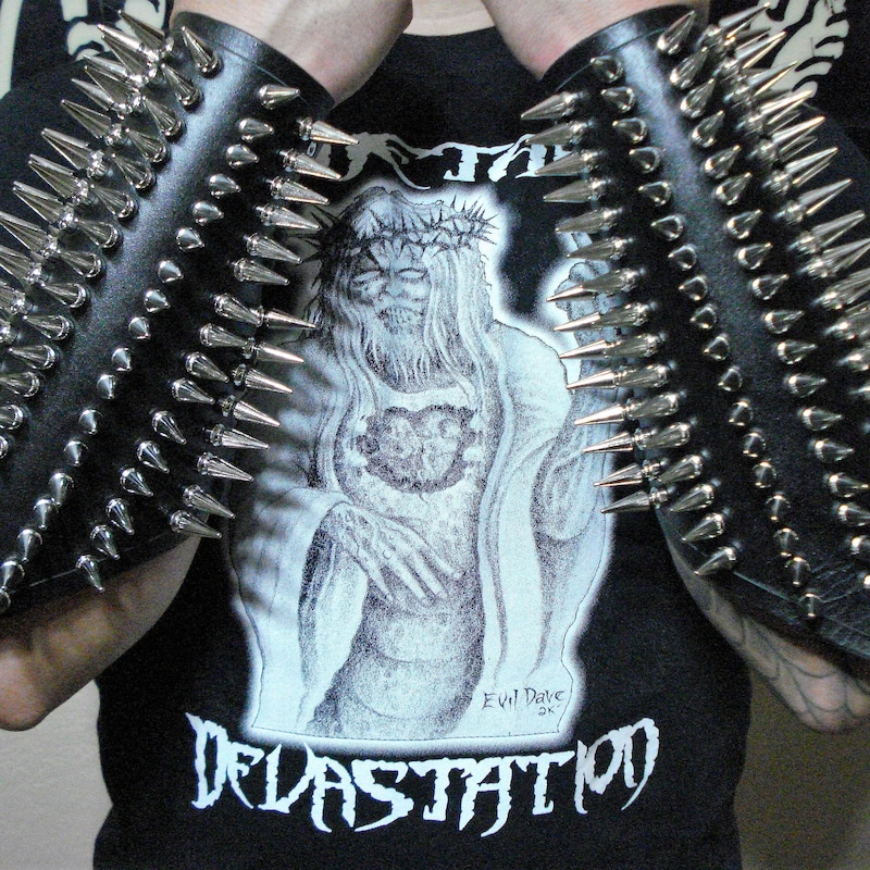 Spike Gauntlets Men - Etsy UK