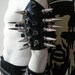 BAPTISM Brutal Giant Spiked Genuine Leather Armband Black Metal - Etsy ...