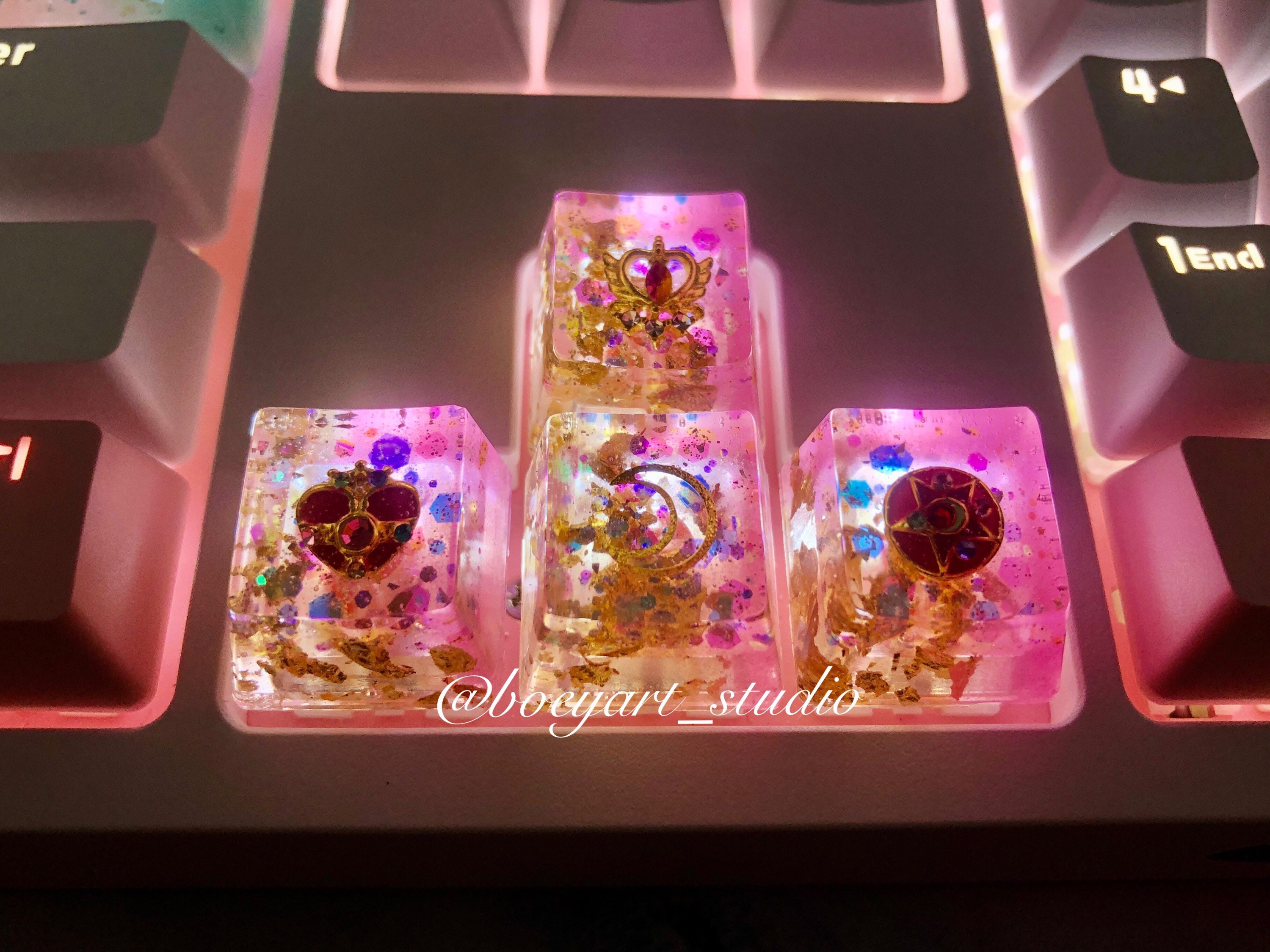Sailor Moon Keycaps Handmade Resin Keycaps Cherry Switch - Etsy Canada