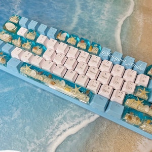 Ocean Keycaps, Handmade Resin Keycaps, Cherry Switch - Etsy