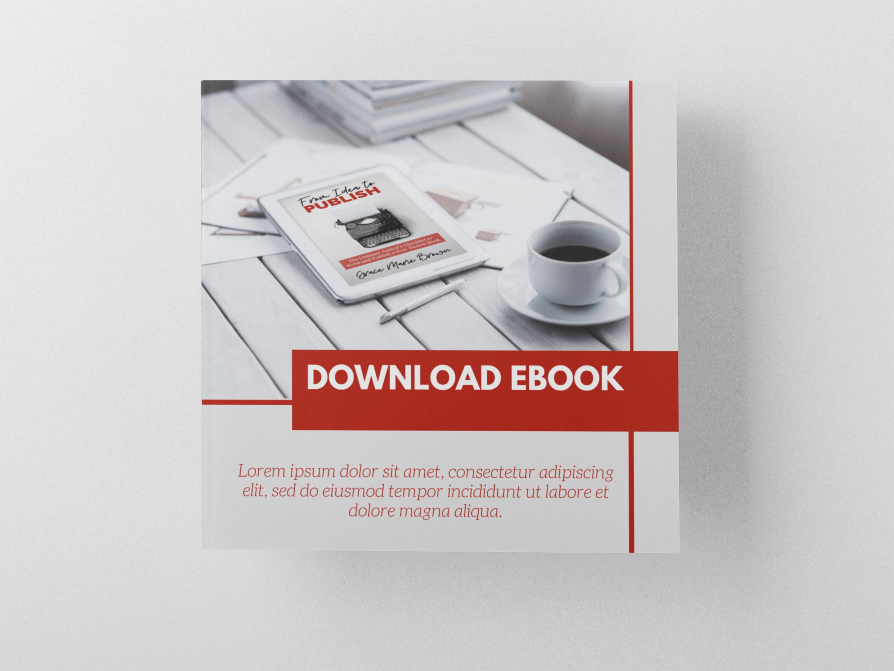 Social Media Marketing Graphics Templates for Authors Facebook and ...