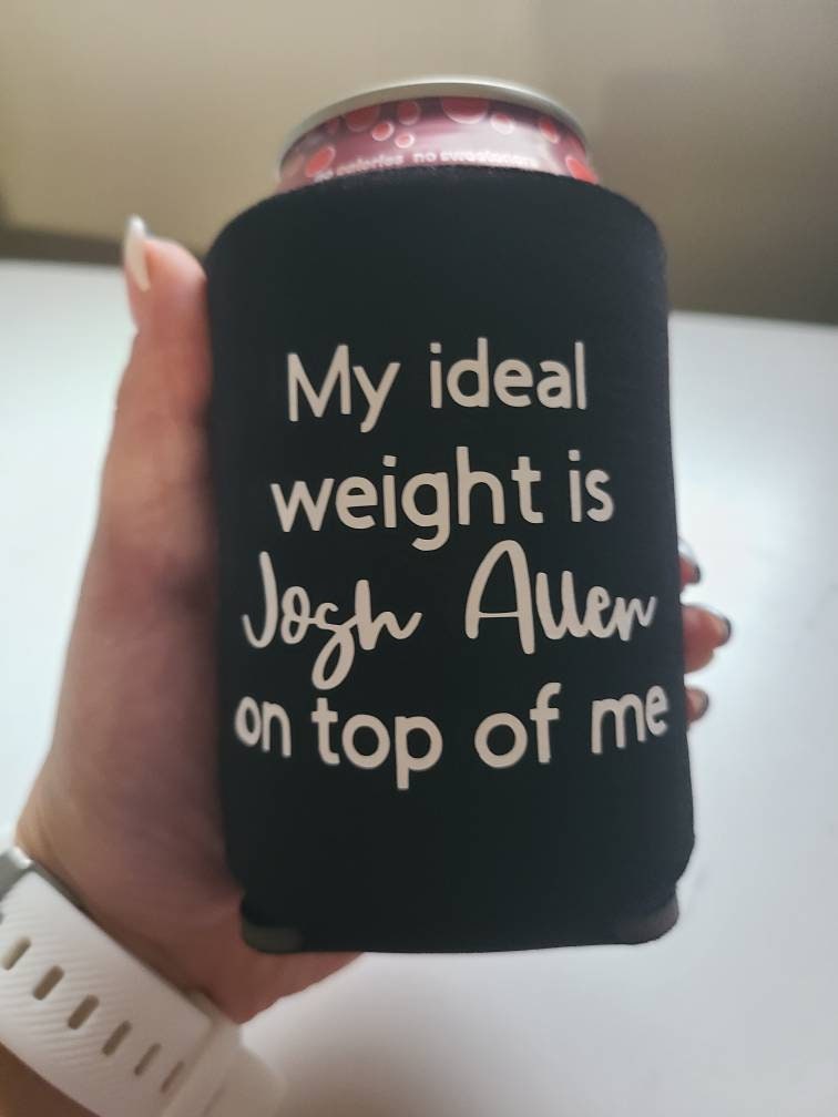 Funny Josh Allen Beer Sleeve Etsy