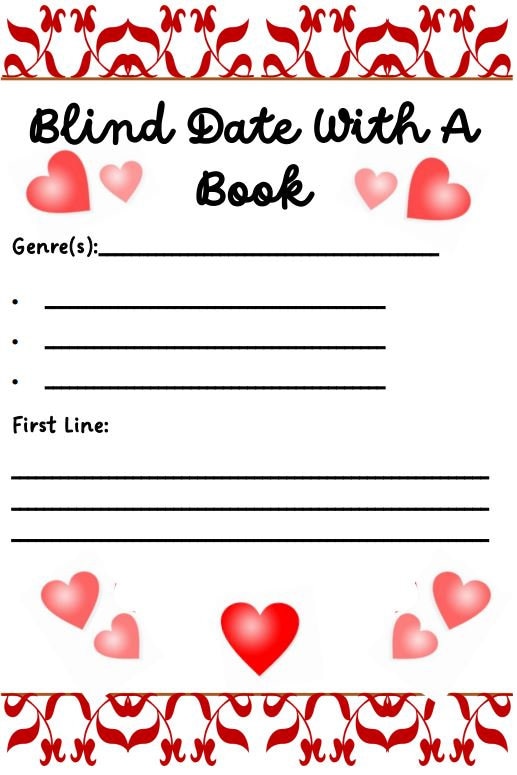 Blind Date With A Book Labels | Printables - Etsy