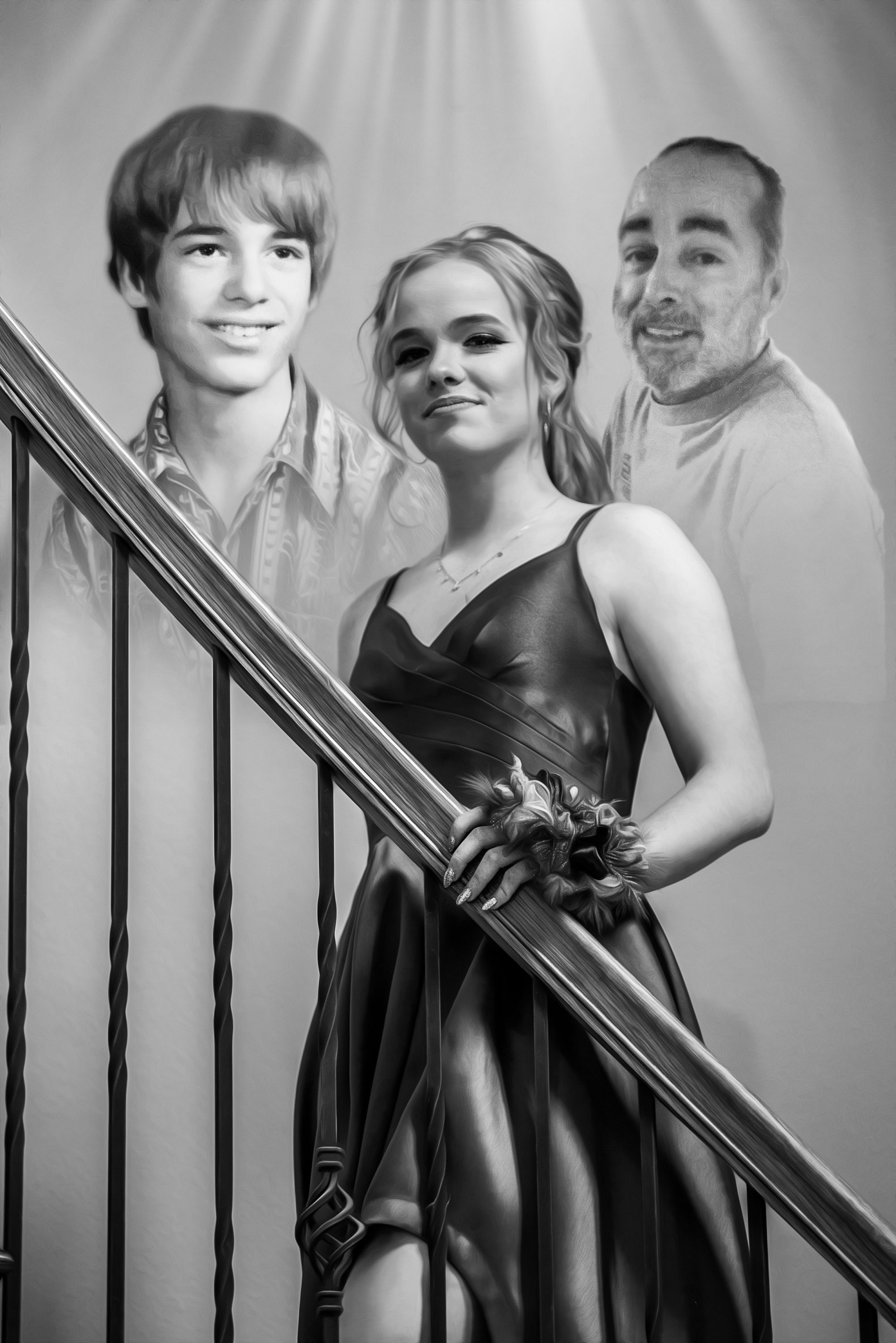 Photo Memorial - Digital Composite - Etsy
