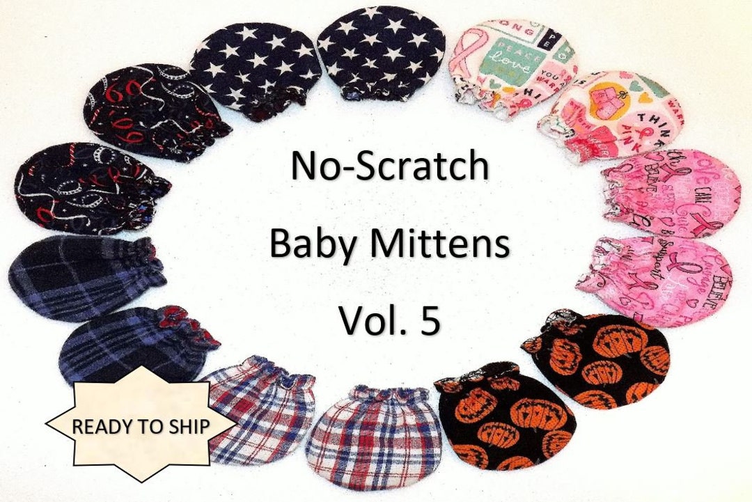 No Scratch Baby Mittens Vol. 5 - Etsy