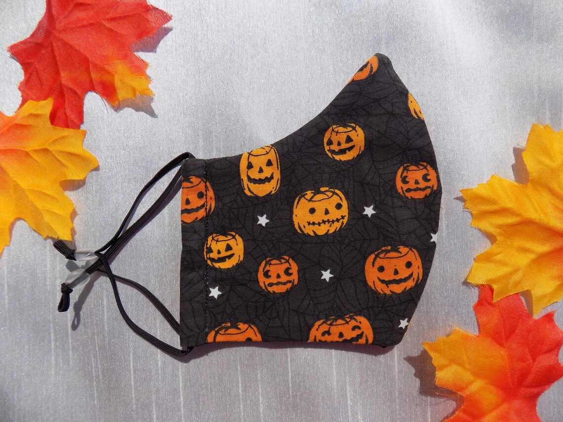 Halloween and Fall Reusable Face Masks Vol. 1 - Etsy
