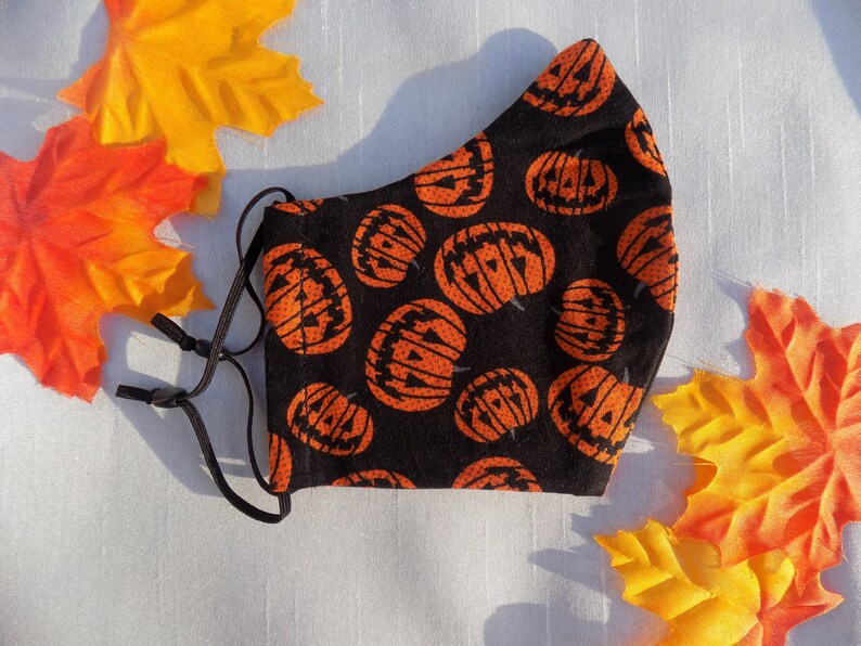Halloween and Fall Reusable Face Masks Vol. 1 - Etsy