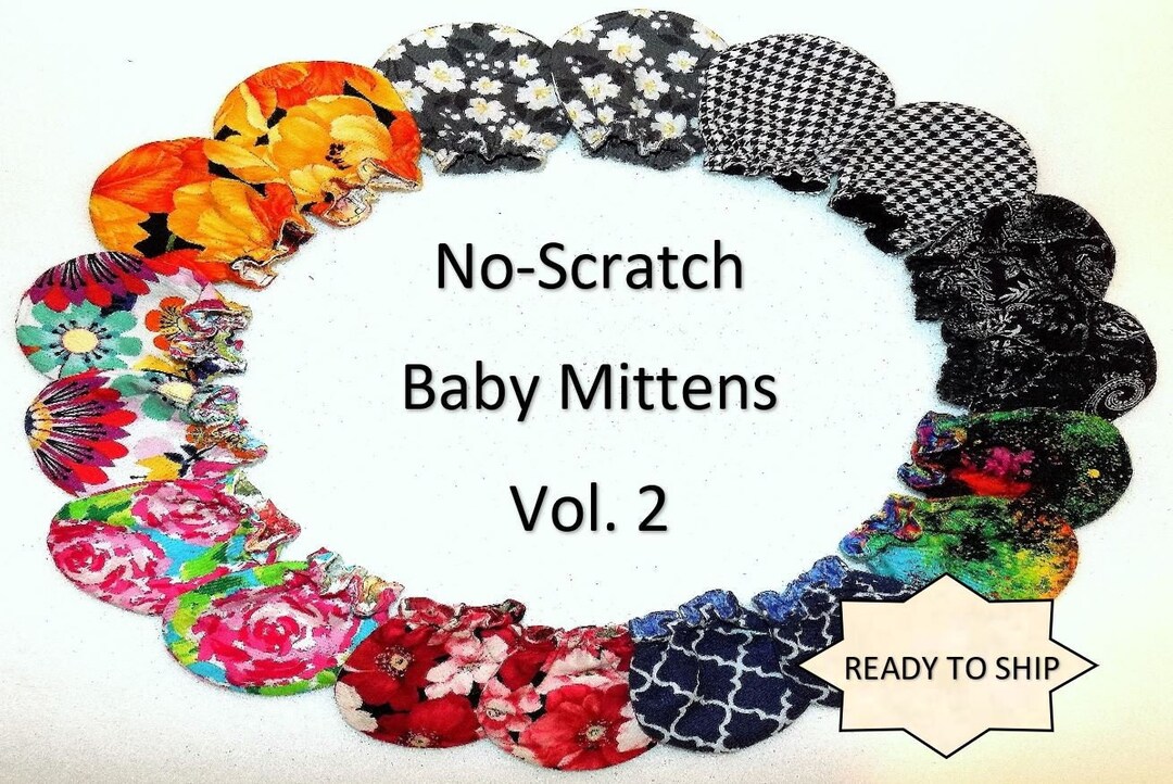 No Scratch Baby Mittens Vol. 2 - Etsy
