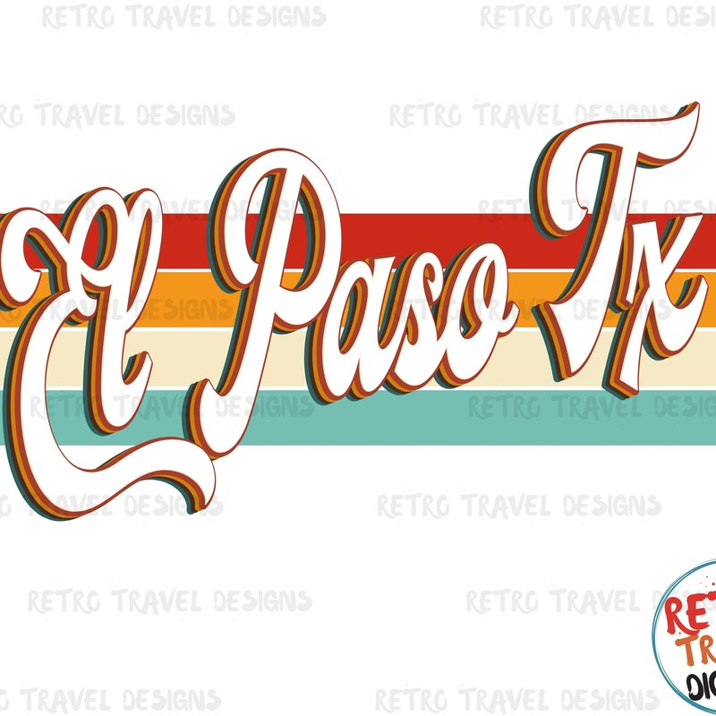 El Paso Drawing - Etsy
