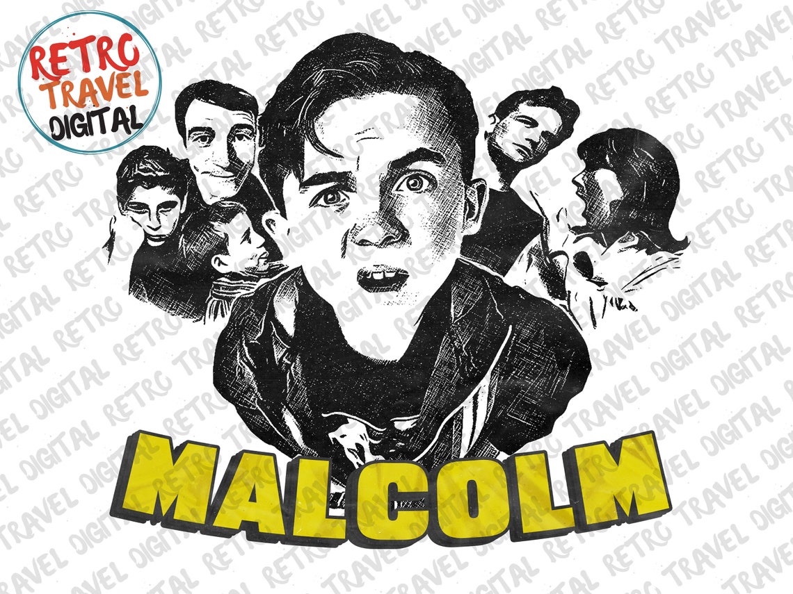 Malcolm in the Middle PNG, Comedy Classic, TV Show Digital Download ...