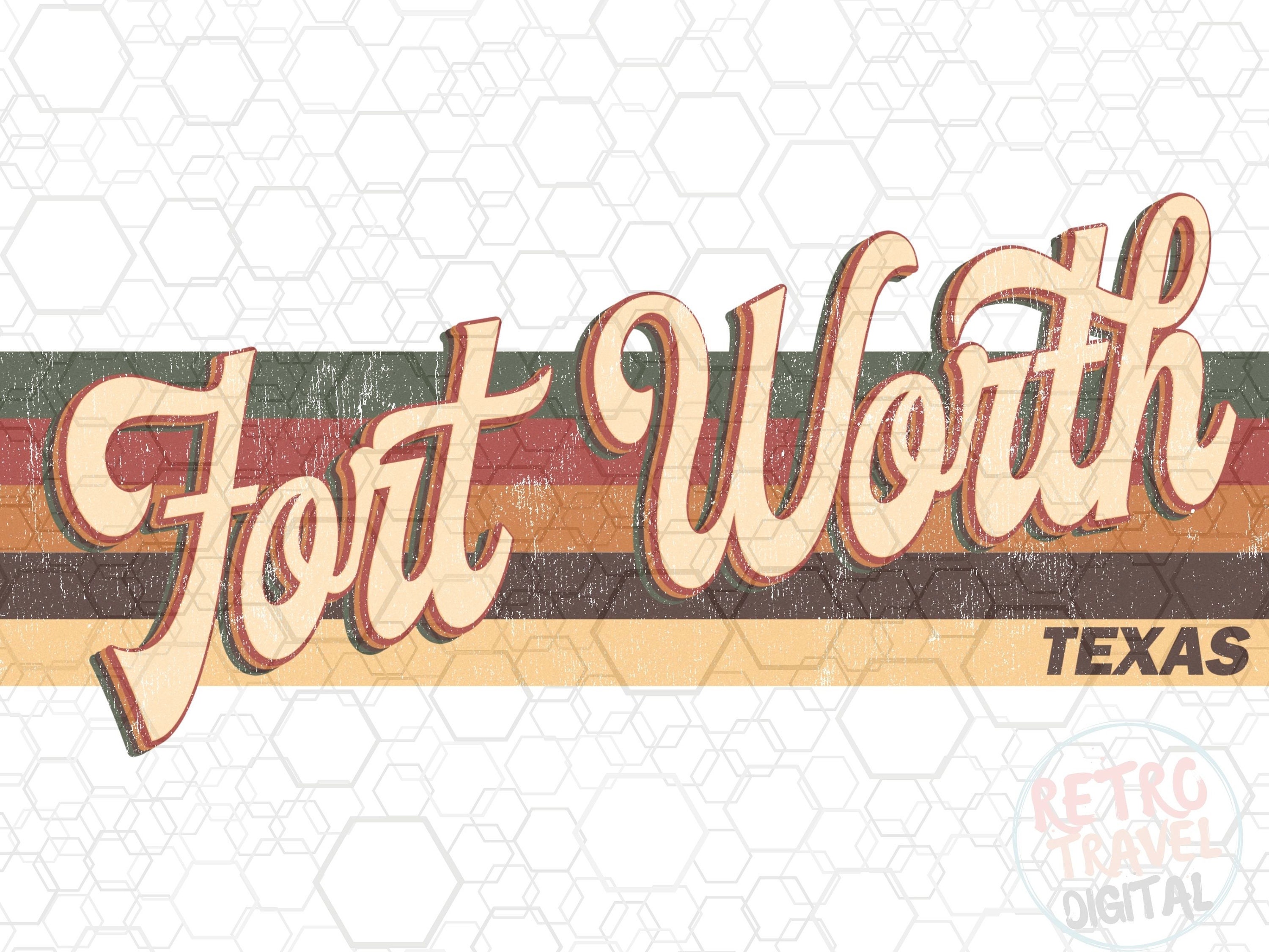 Fort Worth Texas Png - Etsy