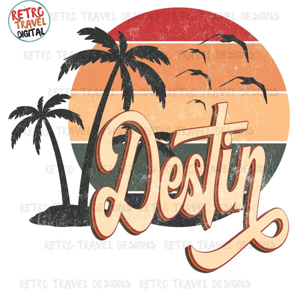 Destin Florida Svg - Etsy