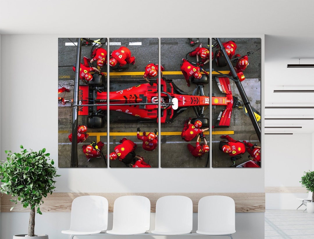 F1 Pit Stop Art Formula 1 Gifts F1 Wall Art - Etsy