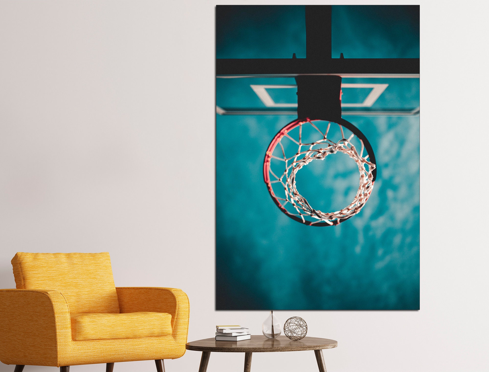 Basketball Hoop Art Basketball Decor Motivational Poster Basketball ...