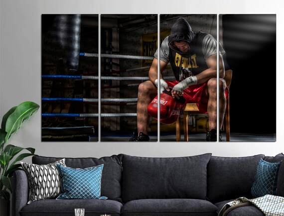 Boxer Home Decore Motivational Wall Art Sports Poster Extra - Etsy