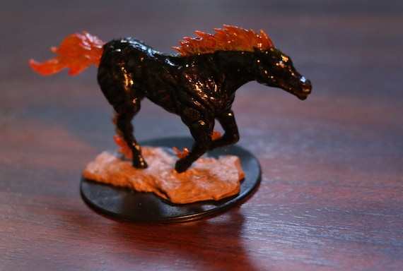 Painted Nightmare Dnd Miniature - Etsy