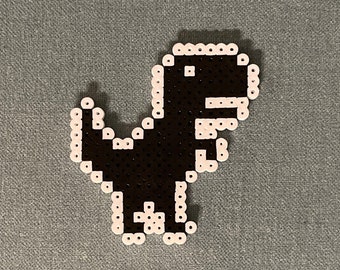 Perler Bead Dinosaur | Etsy