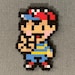 Earthbound Ness Peace Sign Posing Mother Nintendo Magnet Perler Bead ...