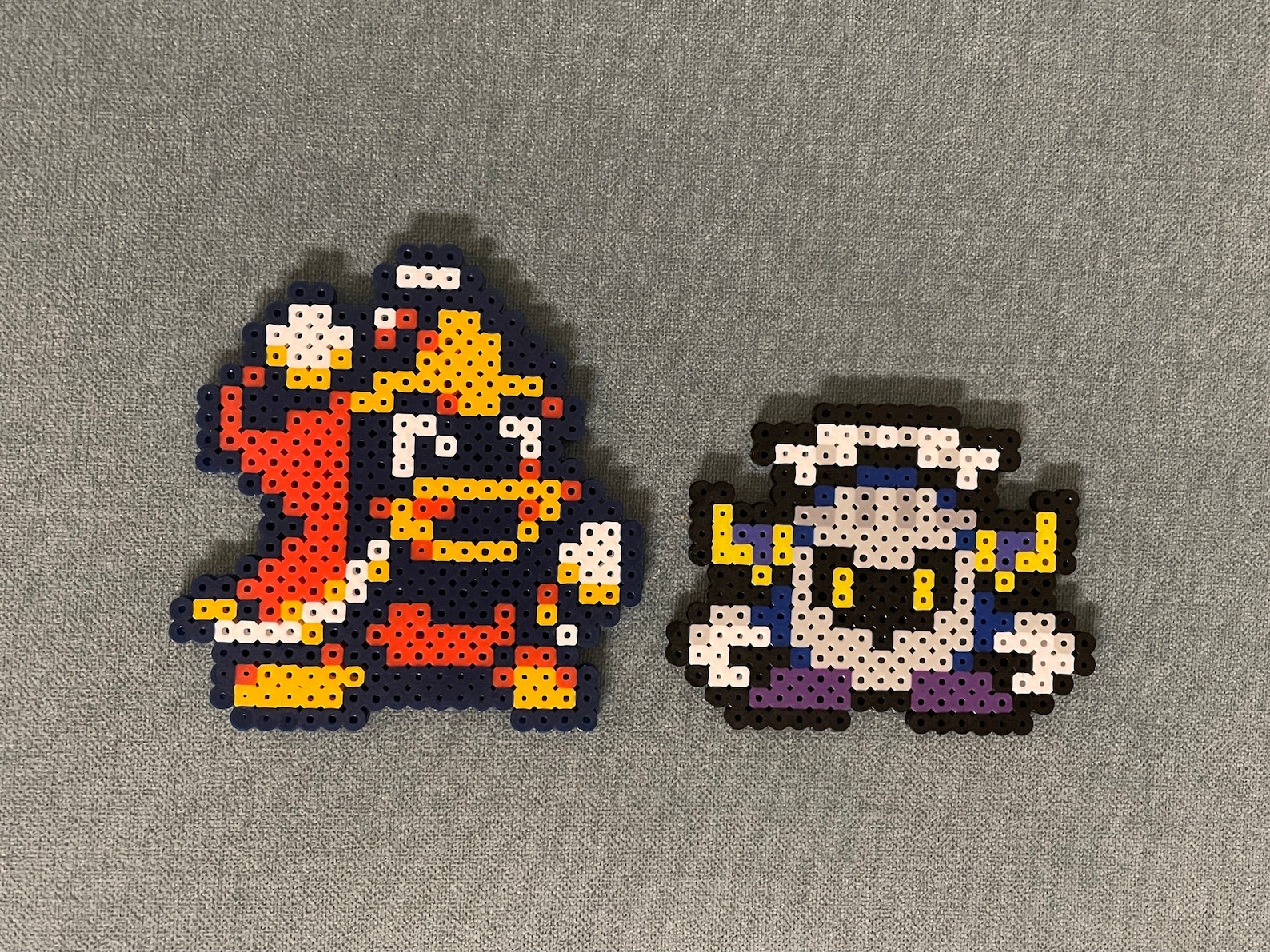 King Dedede and Meta Knight Kirby Dream Land Magnet Perler | Etsy