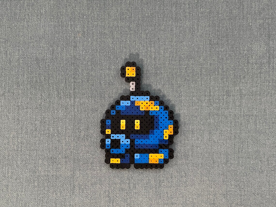 Octoomba Super Mario Galaxy Enemy Nintendo Magnet Perler Bead - Etsy.de