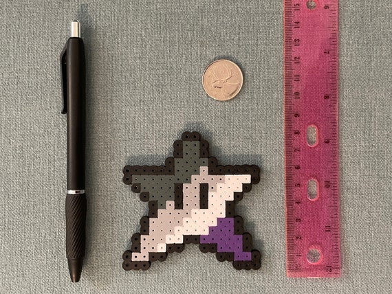 Minecraft Pixel Art Mario Star