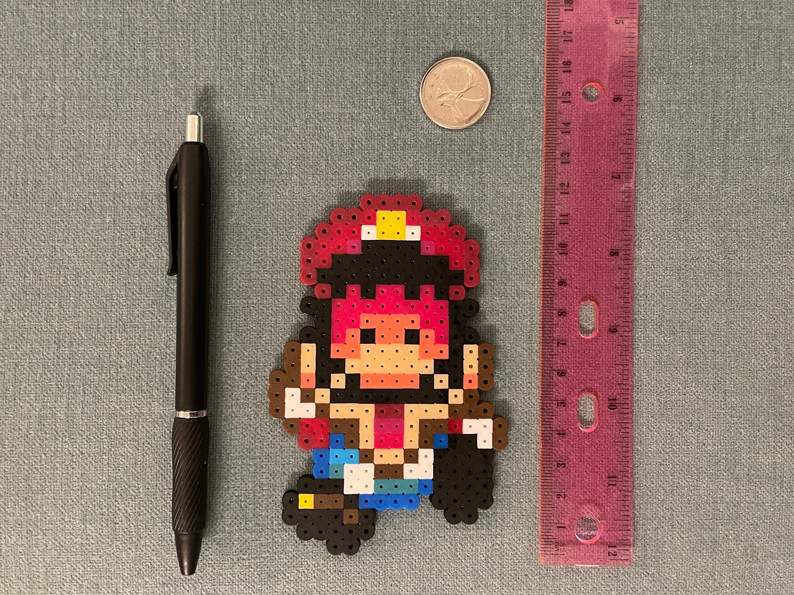Super Mario World Mario and Luigi Death Sprites SNES Nintendo Magnet ...