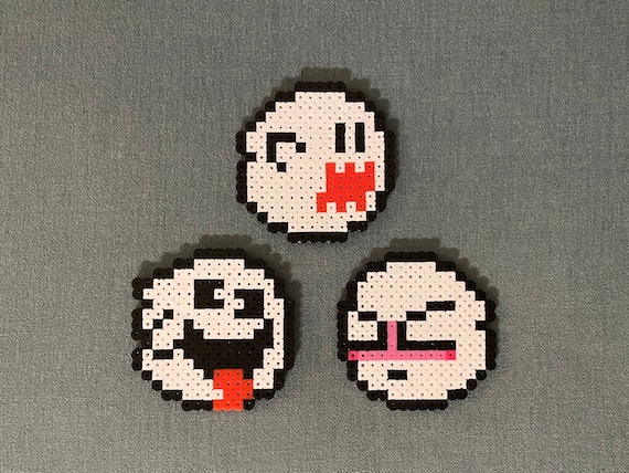 Boo Shy Boo and Silly Boo Super Mario Bros. Ghost Enemy | Etsy
