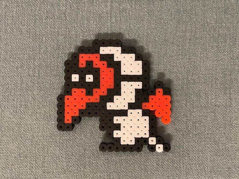 Beezo, Tweeter, Phanto, and Ninja Enemies Retro Magnet Perler Bead Art ...