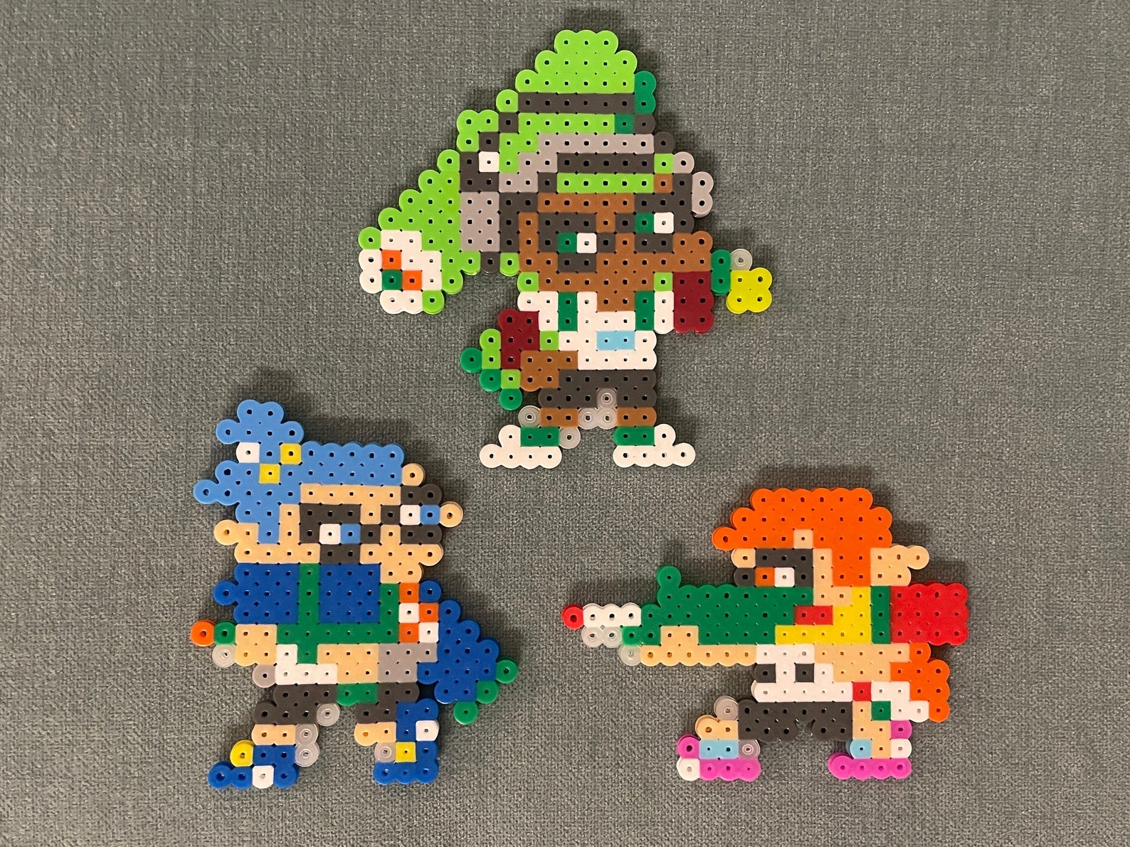 Splatoon Inkling Boy and Inkling Girl Orange Blue & Green - Etsy