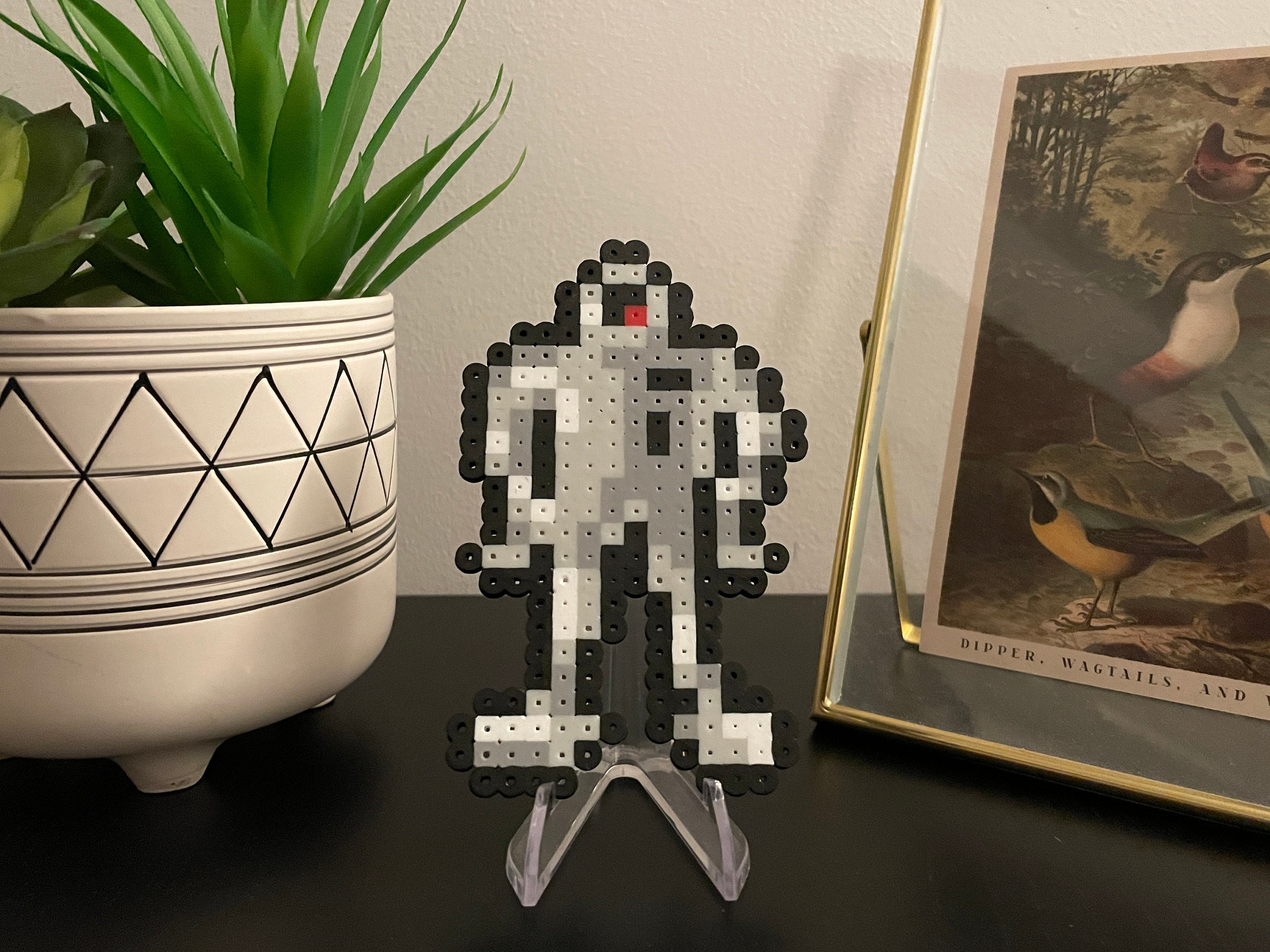 Star Man Mother Series Video Game Magnet Perler Bead Art - Etsy