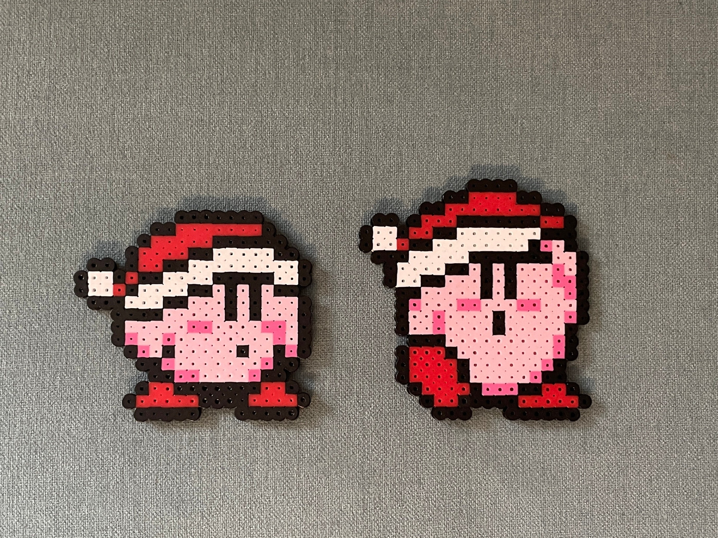 Kirby With Santa Hat 8-bit Christmas X-mas Ornament Nintendo - Etsy
