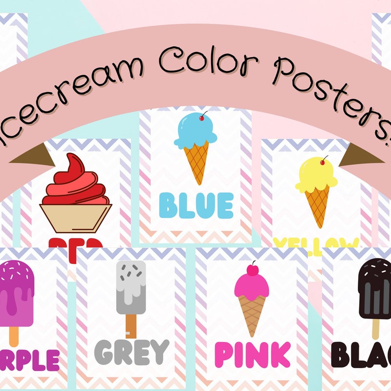 Ice Cream Theme - Etsy