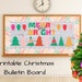 Merry and Bright Christmas Classroom Bulletin Board Bulletin - Etsy