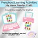 Spring Preschool Name Tracing Activity | Craft Kit for Kids ...
