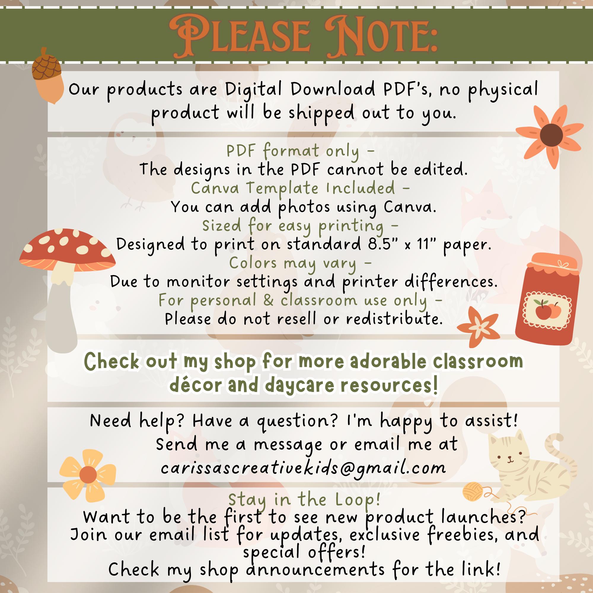 Cozy Cottage Classroom Printable Bulletin Board Kit | Cottagecore ...