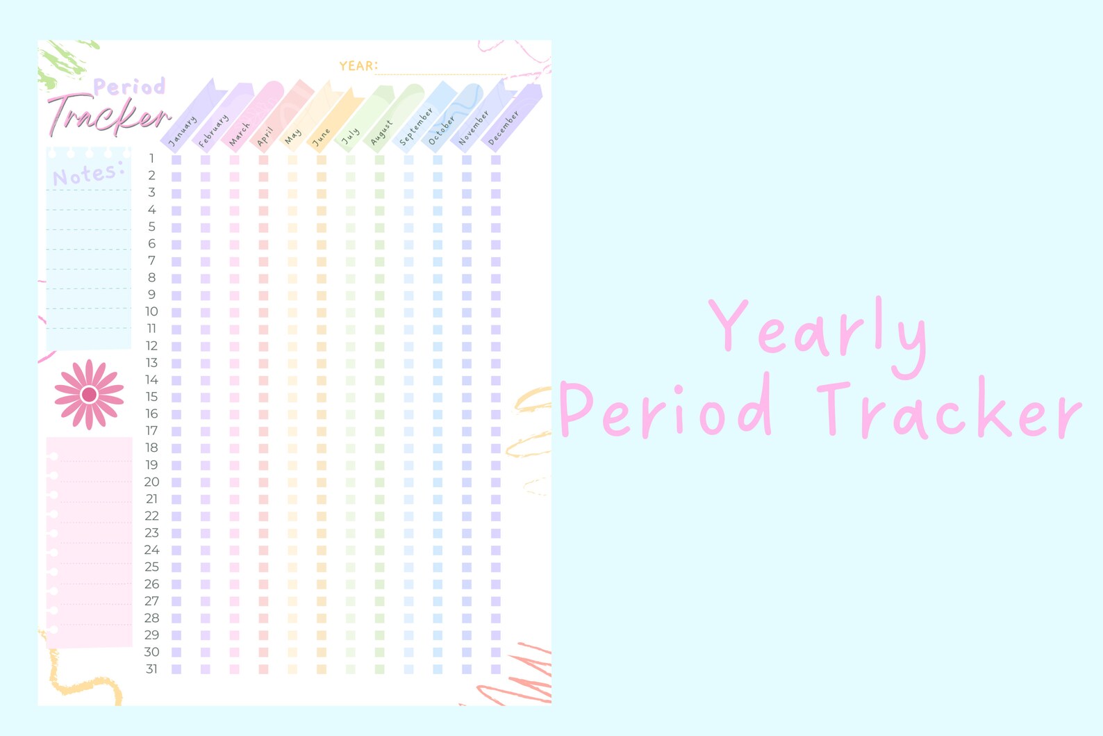 PMS/ PMDD/ Period Tracker and Journal | Premenstrual Dysphoric Disorder ...