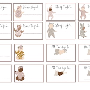 Daycare Crib Name Tags Name Tags for Nursery Preschool Childcare Center ...