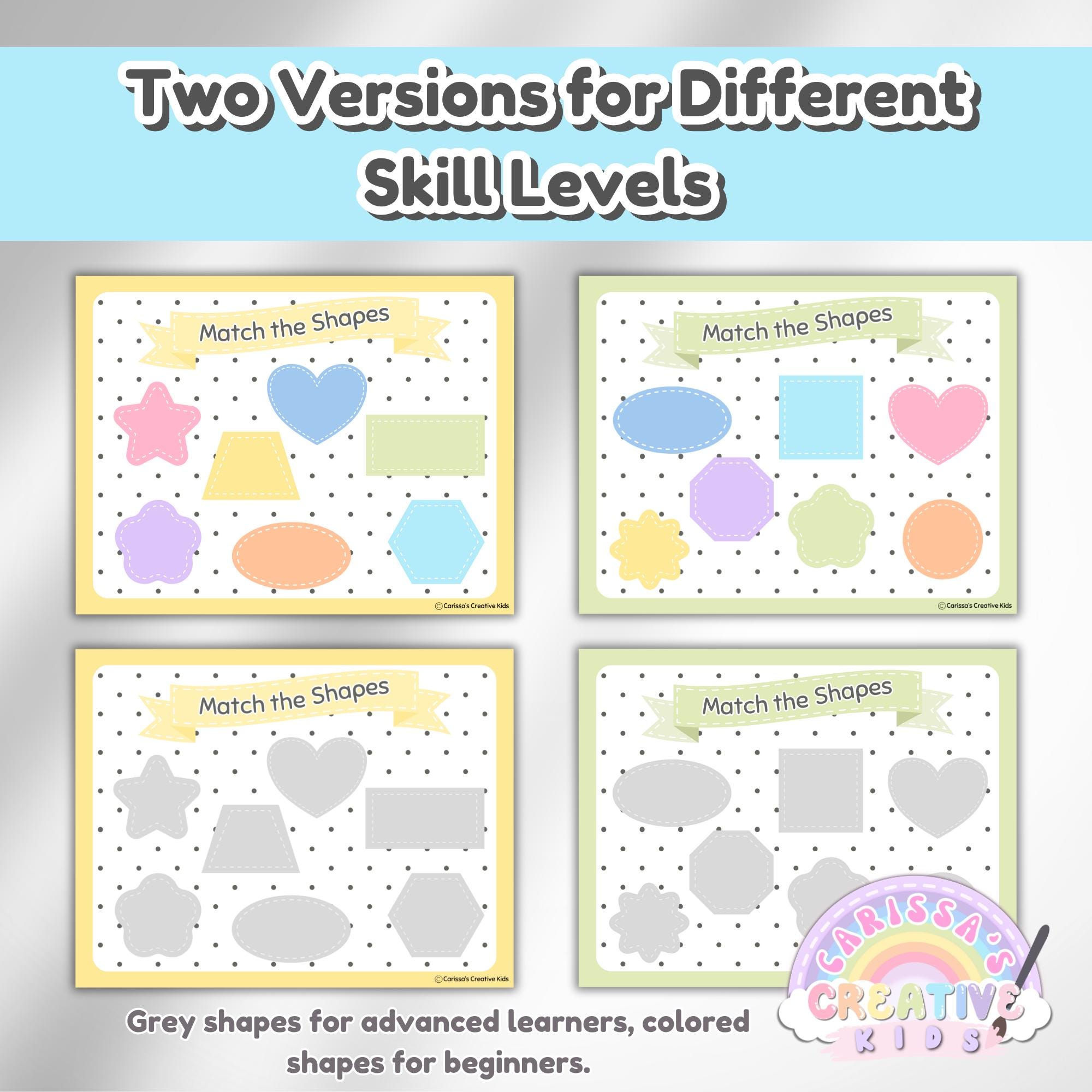 Shape Matching Toddler Activity | Montessori Printable | Toddler Busy ...