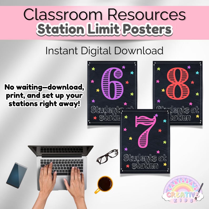 Classroom Center Station Limit Posters | Students at Station Limit ...