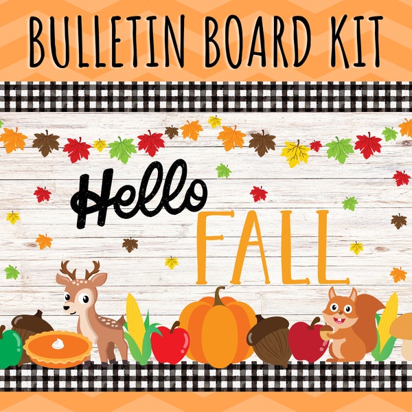 Fall Bulletin Board - Etsy