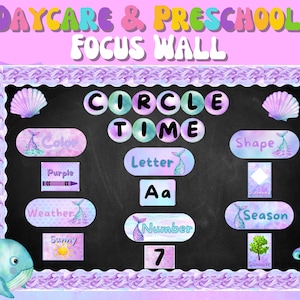 Circle Time Board | Daycare Learning | Preschool | Homeschool | Focus ...