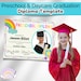 Editable Preschool Graduation Certificate | Graduation Diploma Template ...