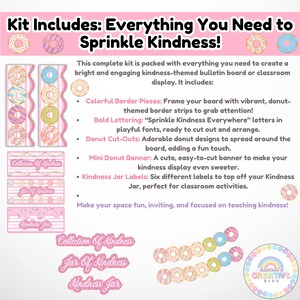 Teaching Kids to Be Kind Bulletin Board Kit Kindness Jar Preschool ...