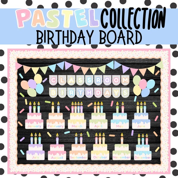 Pastel Birthday - Etsy