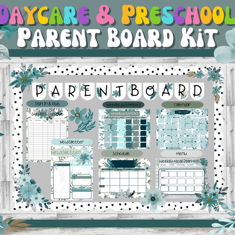 Parent Board Daycare - Etsy