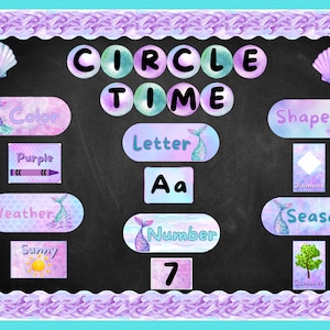 Circle Time Board | Daycare Learning | Preschool | Homeschool | Focus ...