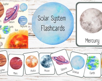 Outer Space Montessori Daycare Printable for Flisat Sensory - Etsy Canada