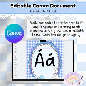 Classroom Alphabet Posters | ABC Playroom Prints Wall Decor | Daycare ...