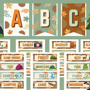 Daycare Theme Pack | Let's Go Camping! | Dramatic Play Bundle | World ...