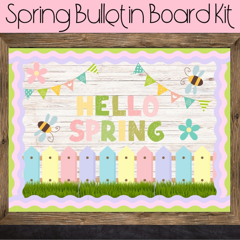 Spring Bulletin - Etsy